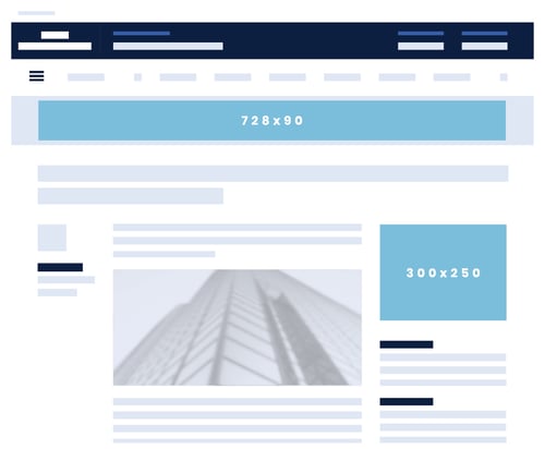 Run of Site (ROS) Standard Banners | Digital Specs | The Business Journals